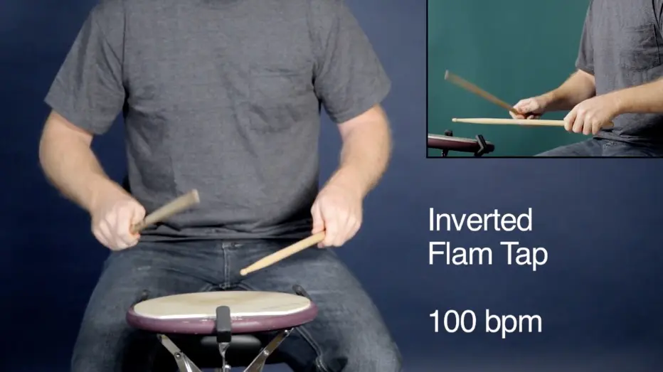 10. Inverted Flam Tap | Bill Bachman's Drumworkout.com - Drum Lessons and Workouts