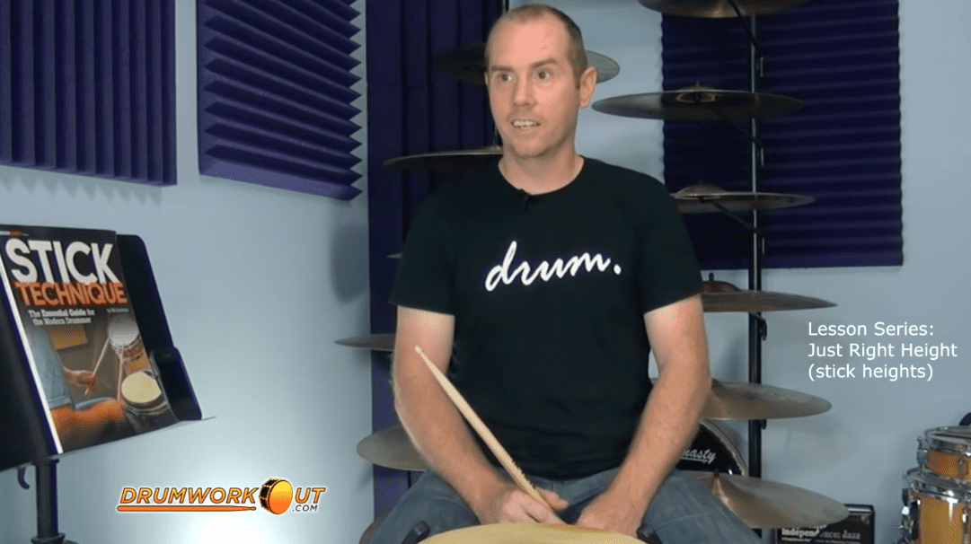 Just Right Height | Bill Bachman's Drumworkout.com - Drum Lessons and ...