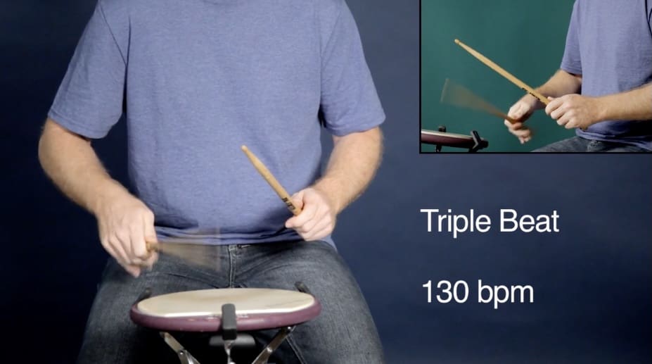 3. Triple Stroke Roll | Bill Bachman's Drumworkout.com - Drum Lessons ...